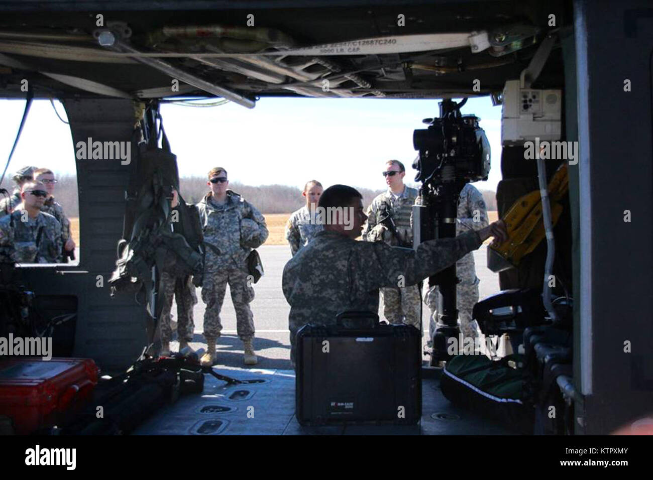New York Army National Guard Sgt. Nick Hamilton, flight medic from F ...