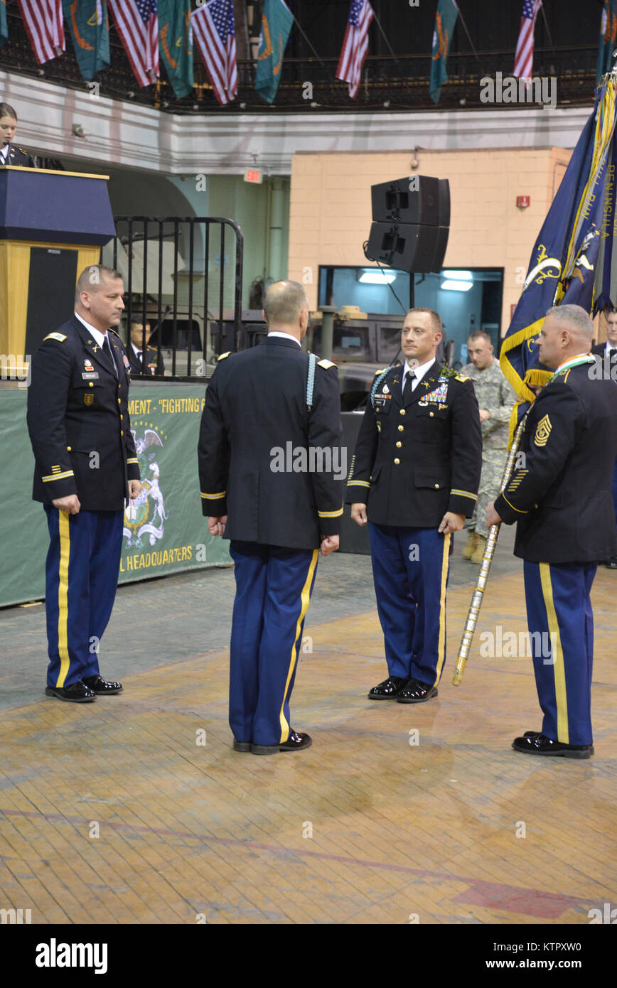 NEW YORK, NY--Lt. Col. Don Makay, takes command of the 69th Infantry ...