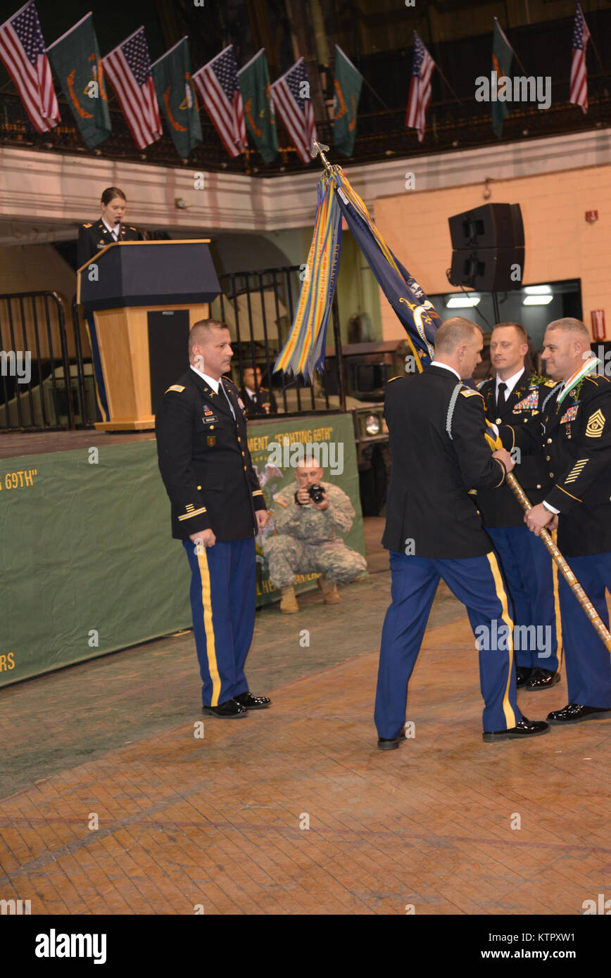 NEW YORK, NY--Lt. Col. Don Makay, takes command of the 69th Infantry ...