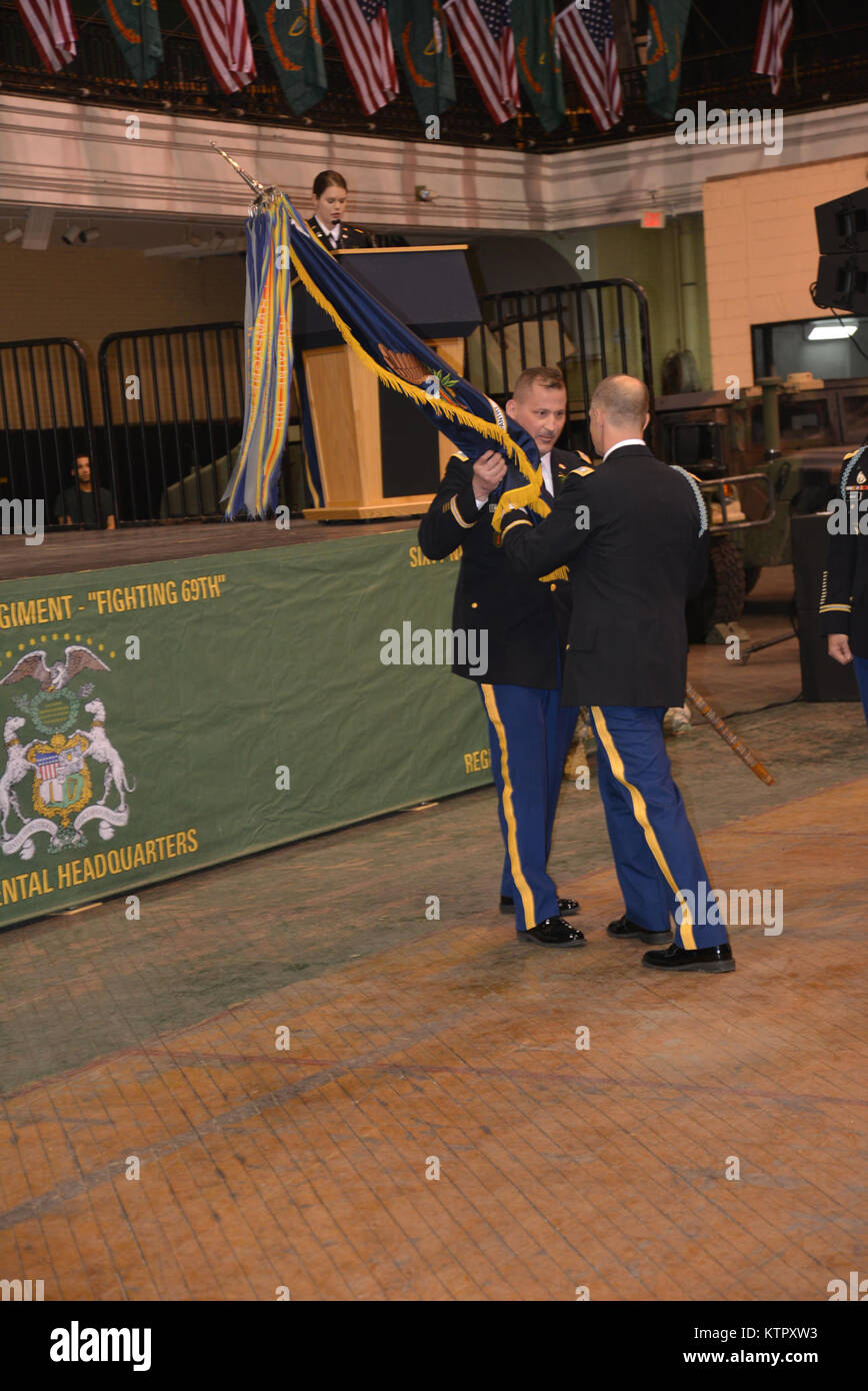 NEW YORK, NY--Lt. Col. Don Makay, takes command of the 69th Infantry ...