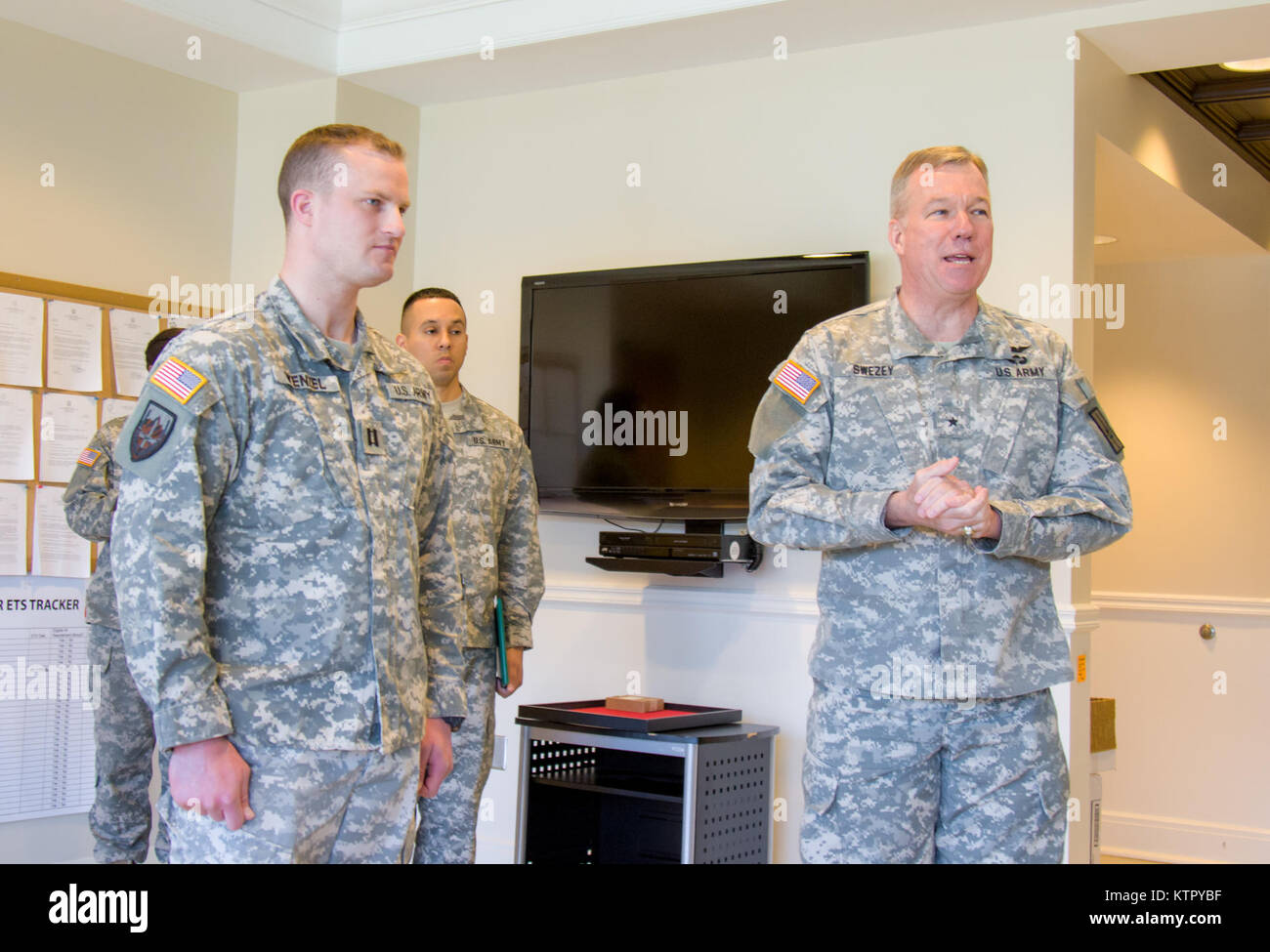 1st Lt. Paul Wenzel, an operations officer in the New York Army ...
