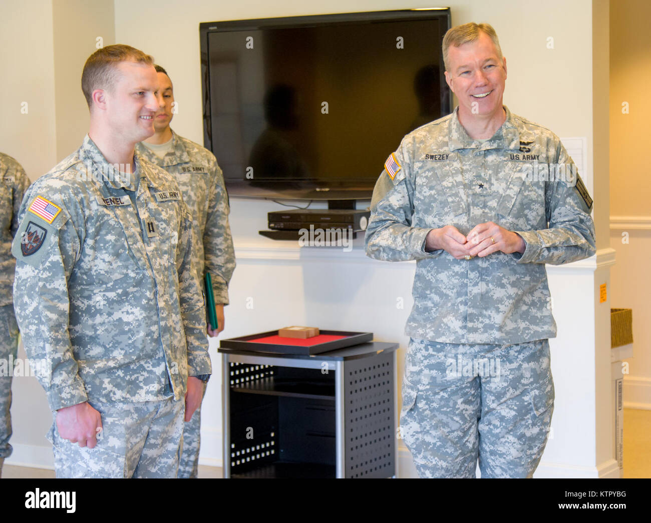 1st Lt. Paul Wenzel, an operations officer in the New York Army ...