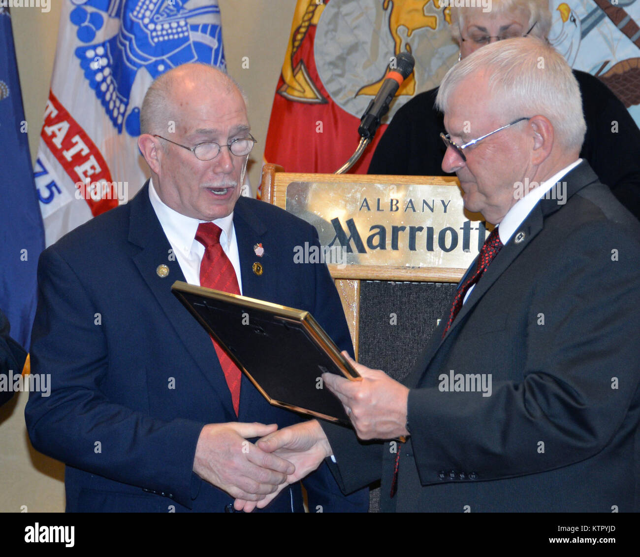 New York Army National Guard Commander Brig. Gen. Raymond Shields and ...