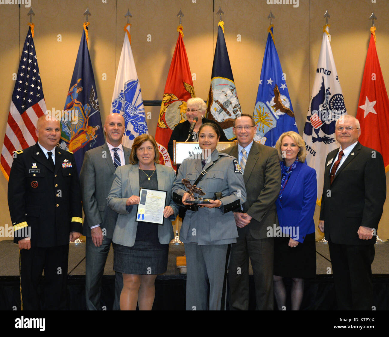 New York Army National Guard Commander Brig. Gen. Raymond Shields and ...