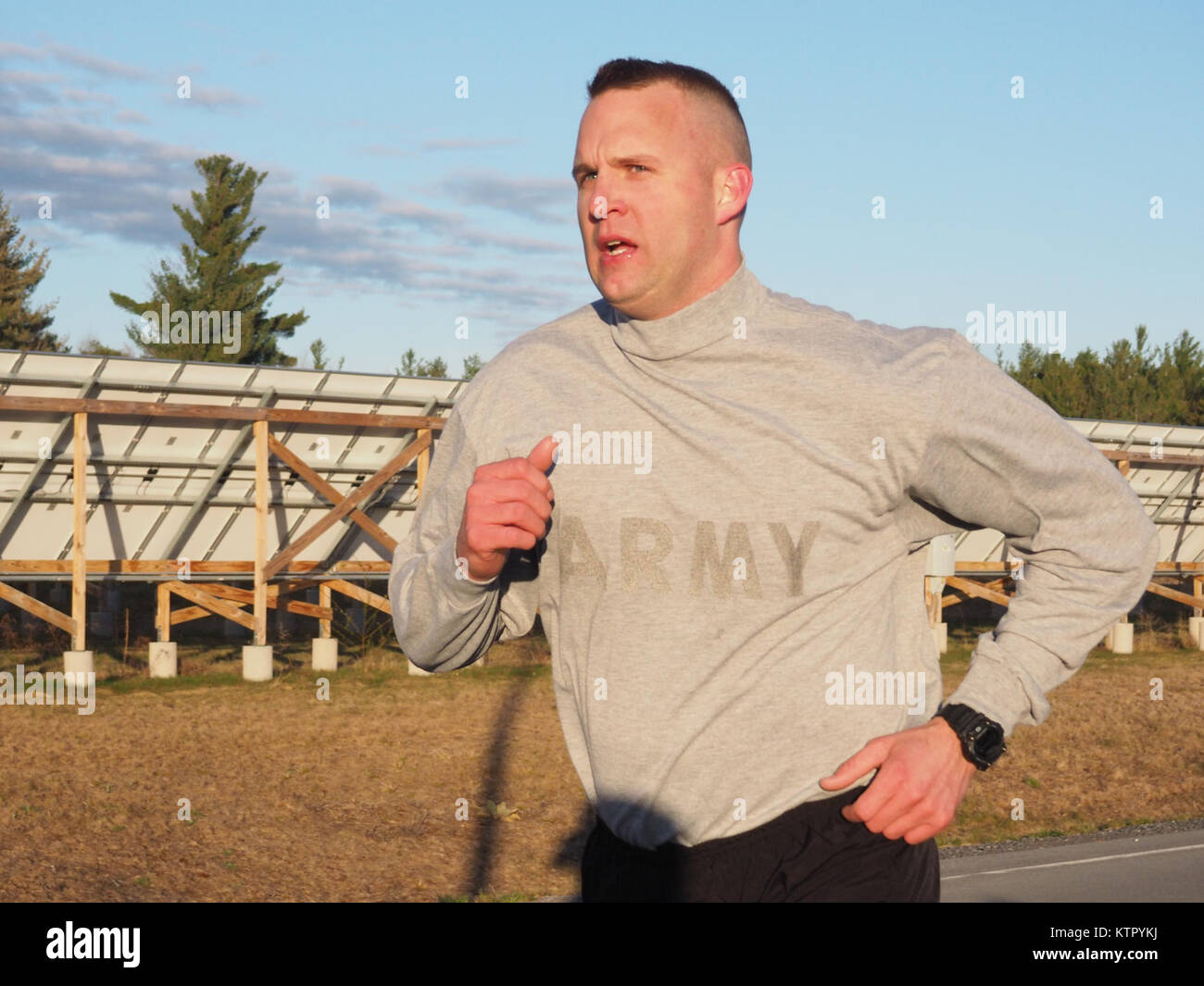 Sgt. Todd Pressler, a medic soldier with the 42nd Infantry Division ...