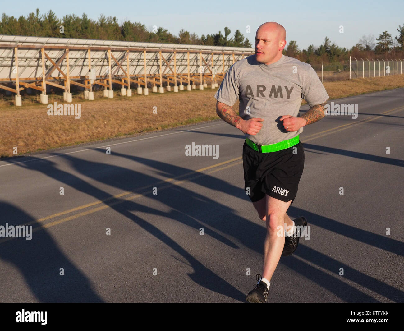 Staff Sgt. Michael DeGeorge, a signal soldier with the 42nd Infantry ...