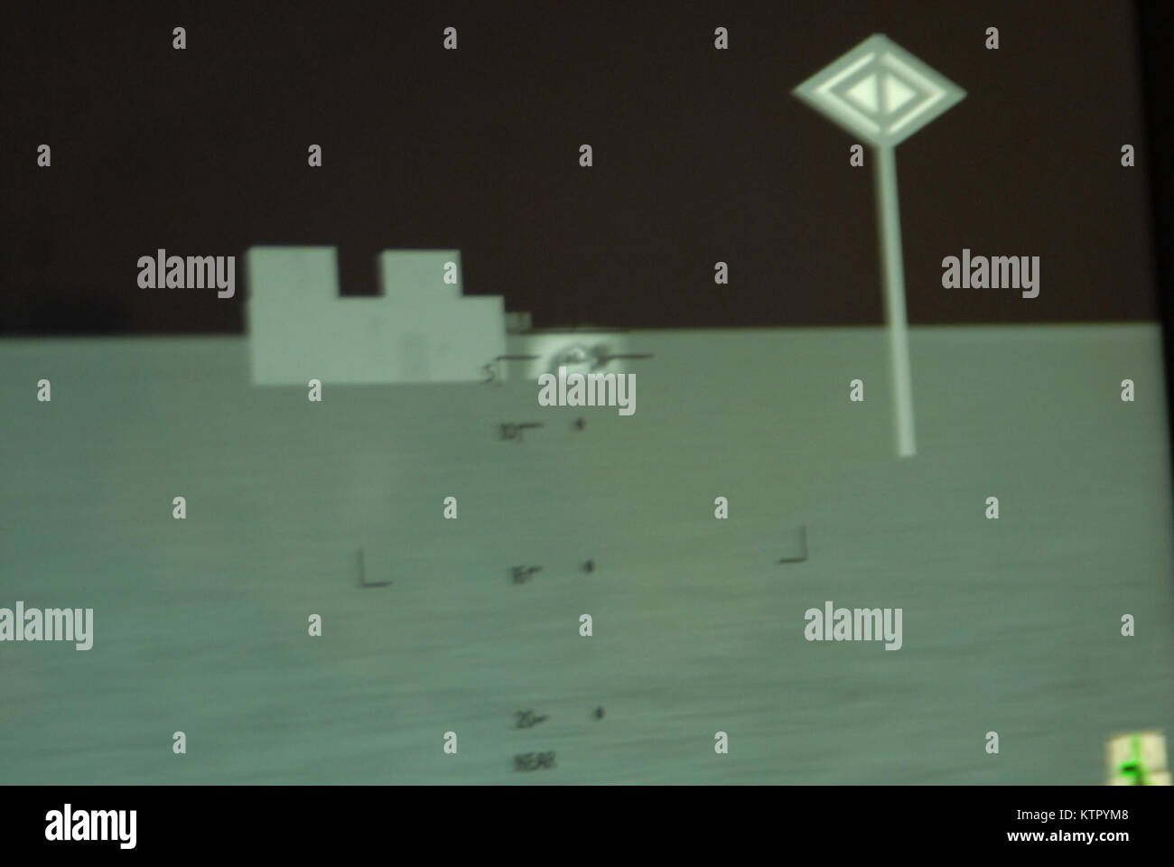 LATHAM, N.Y. -- A computer screen depicts a hit on an enemy vehicle ...