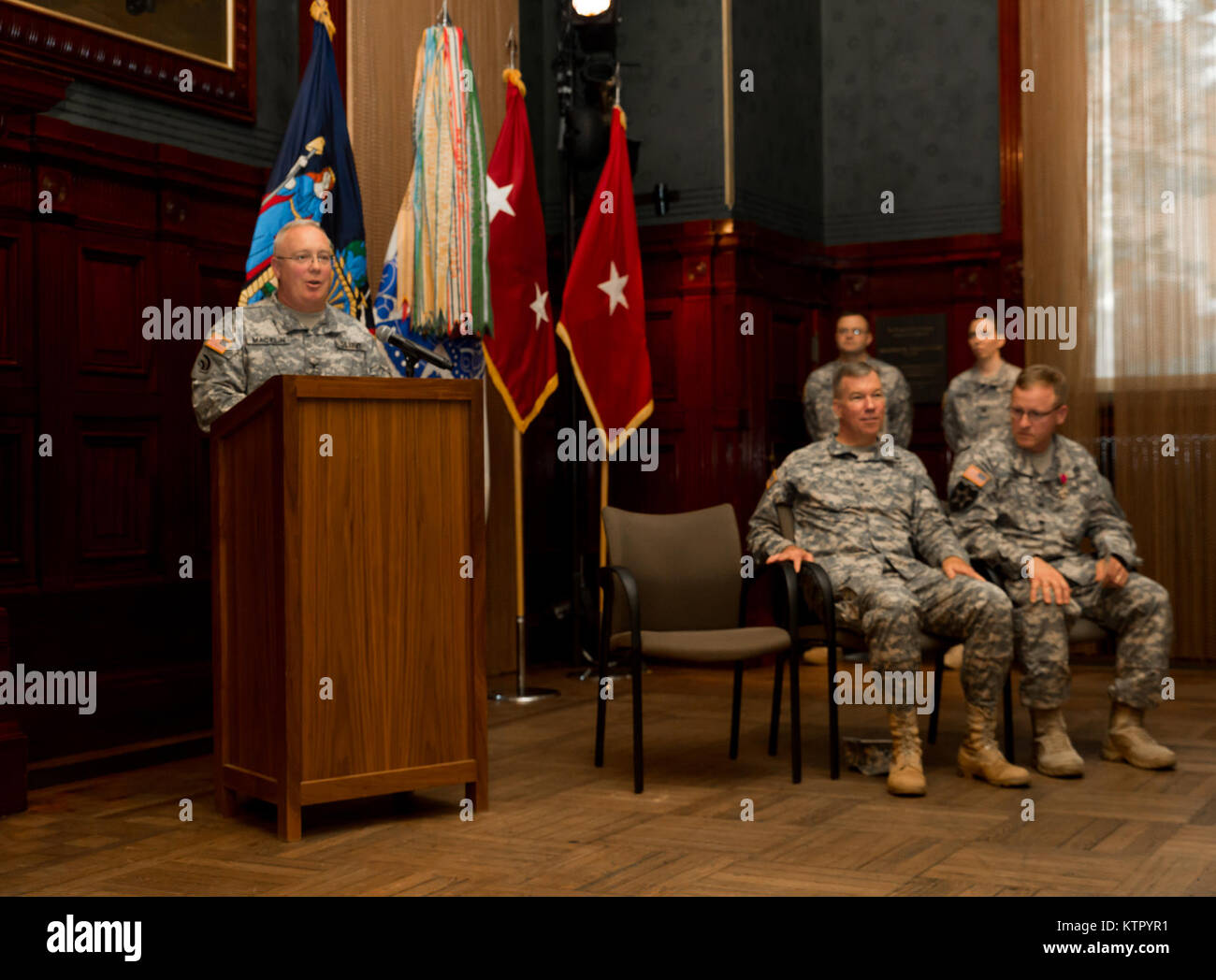 Col. Patrick R. Macklin receives command of the 53rd Digital Liaison ...
