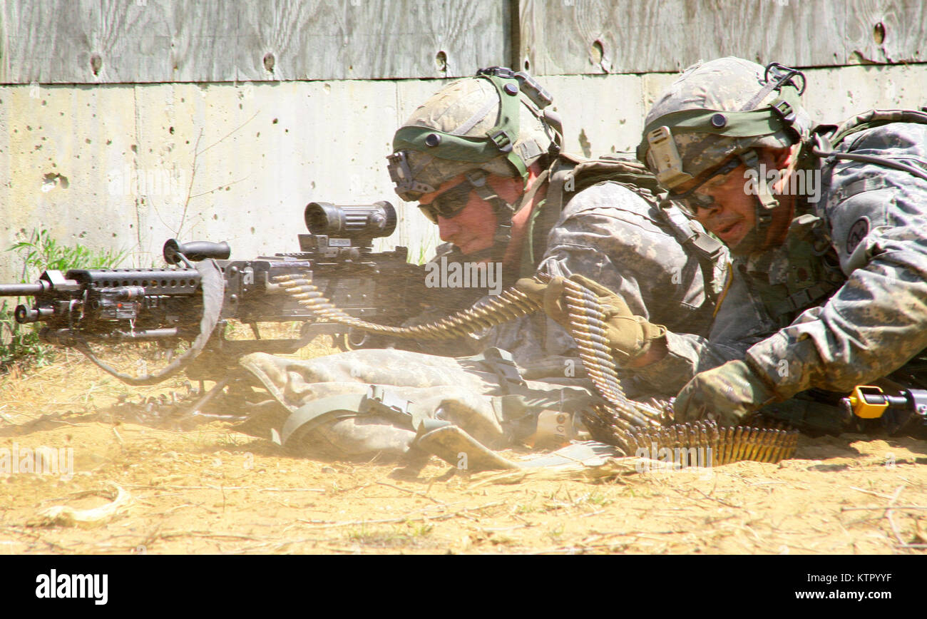 FORT DRUM – Infantryman from Alpha Company, 2nd Battalion, 108th ...