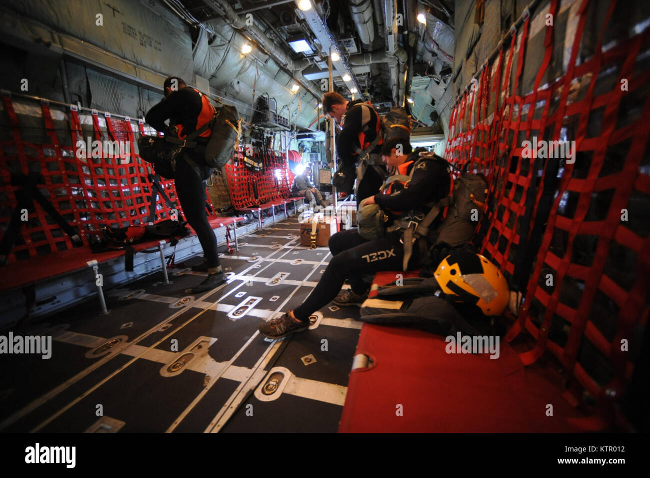 ANTAGH, New York- Six 103rd Rescue Squadran pararescue jumpers (PJs ...