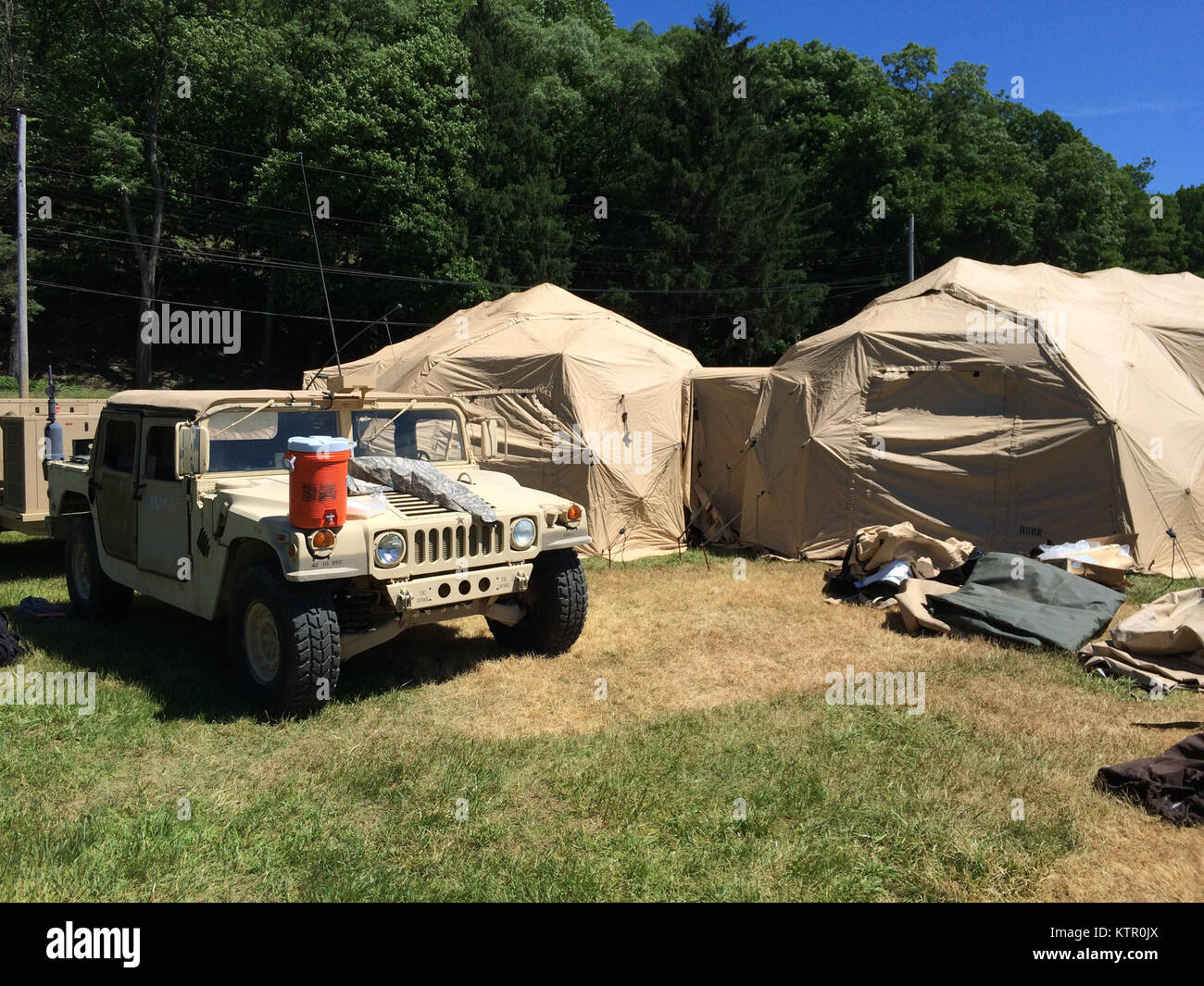 Camp Smith, NY – New York Army National Guard Soldiers assigned to the ...