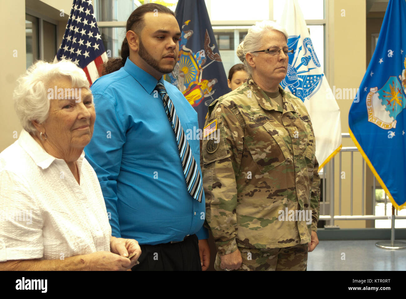 Lt. Col. Lynn Currier's promotion on June 17, 2016 at DMNA Headquarters ...