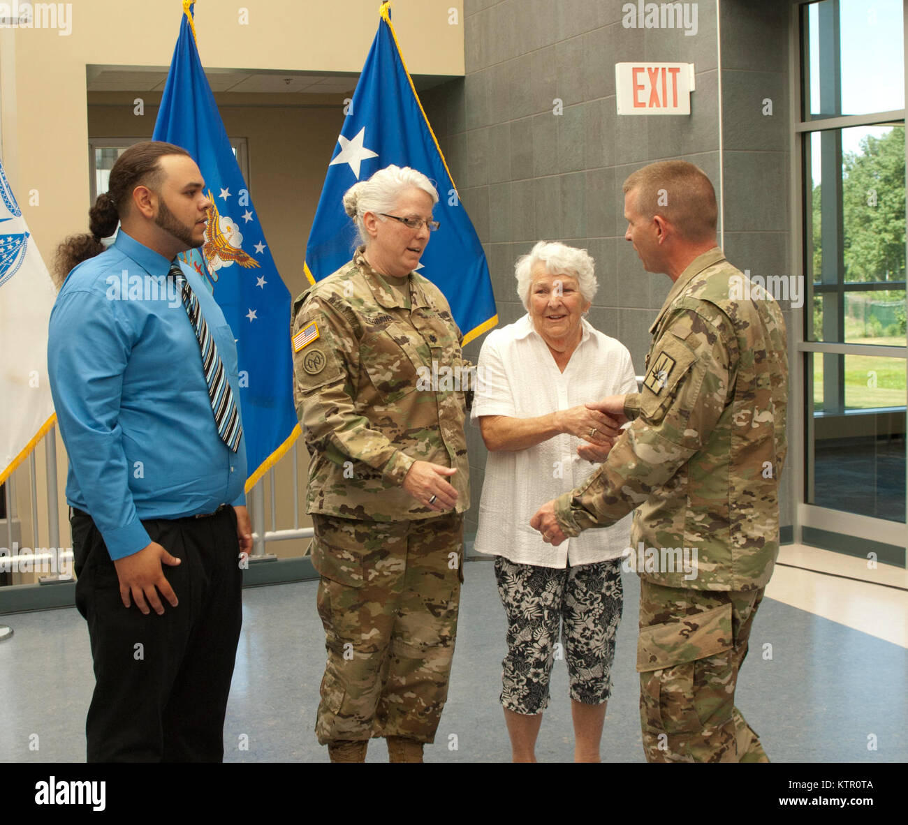 Lt. Col. Lynn Currier's promotion on June 17, 2016 at DMNA Headquarters ...