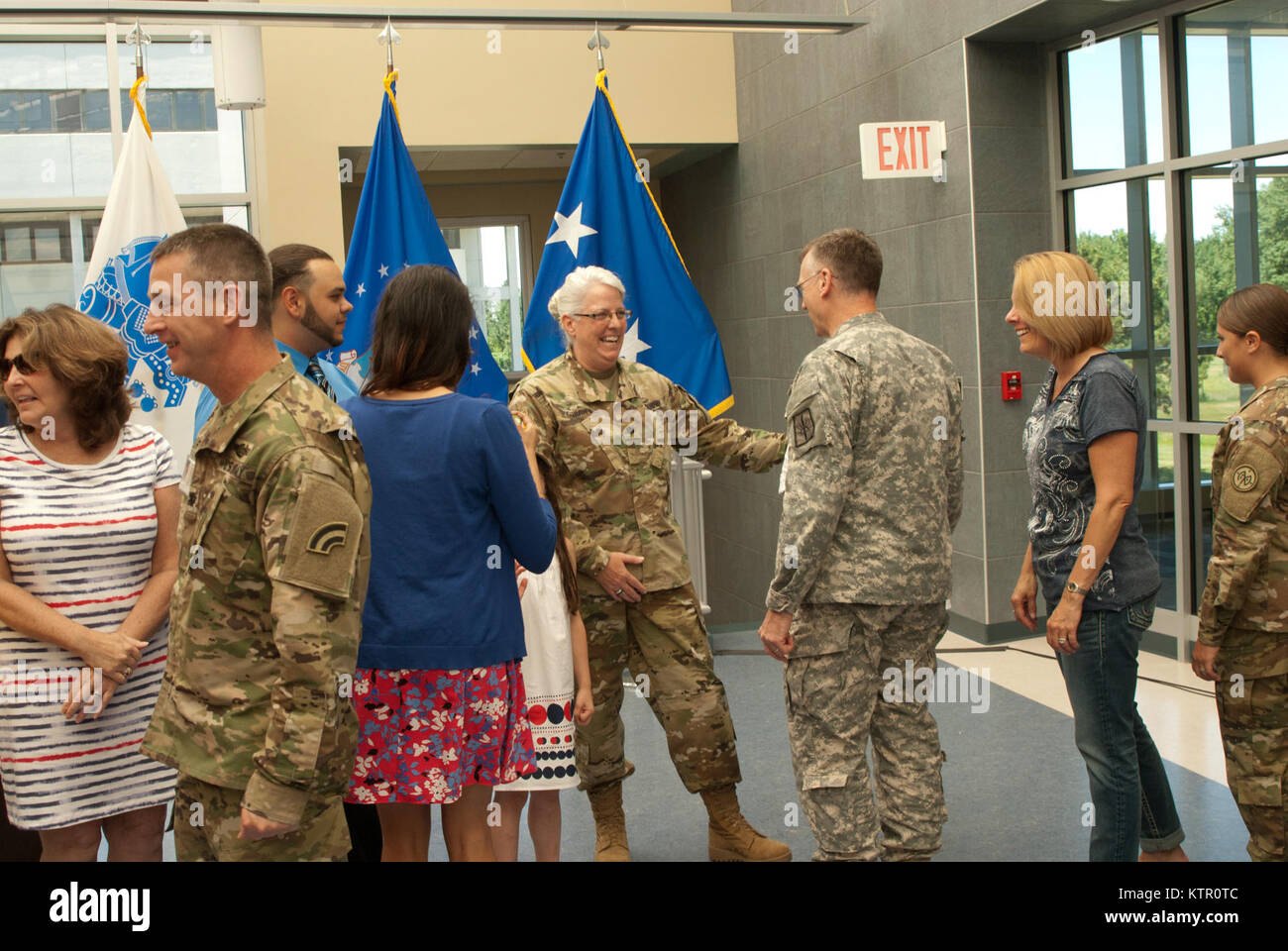 Lt. Col. Lynn Currier's promotion on June 17, 2016 at DMNA Headquarters ...