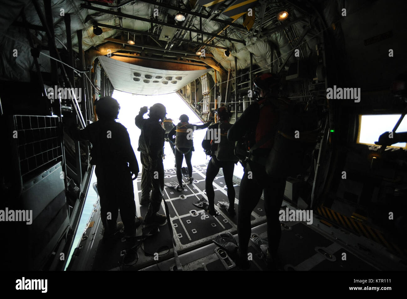 ANTAGH, New York- Six 103rd Rescue Squadran pararescue jumpers (PJs ...
