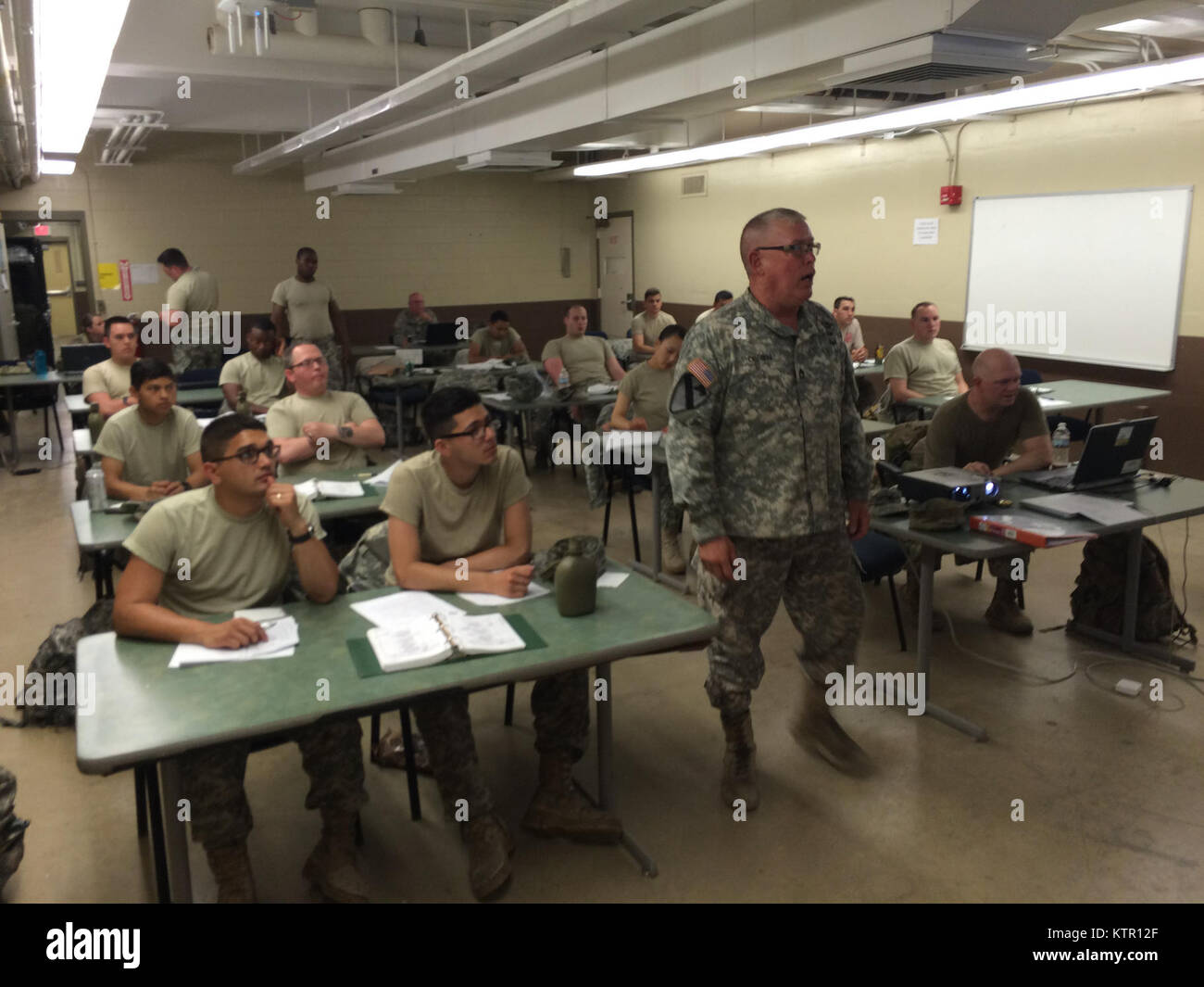 Camp Smith, NY- - SFC Obrien, assigned to I&S, conducts HMMWV Drivers ...