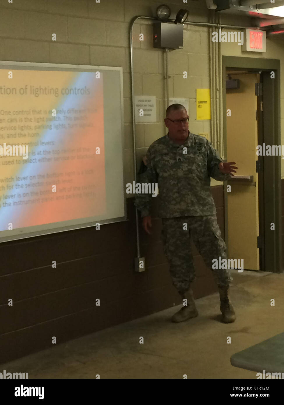 Camp Smith, NY- - SFC Obrien, assigned to I&S, conducts HMMWV Drivers ...