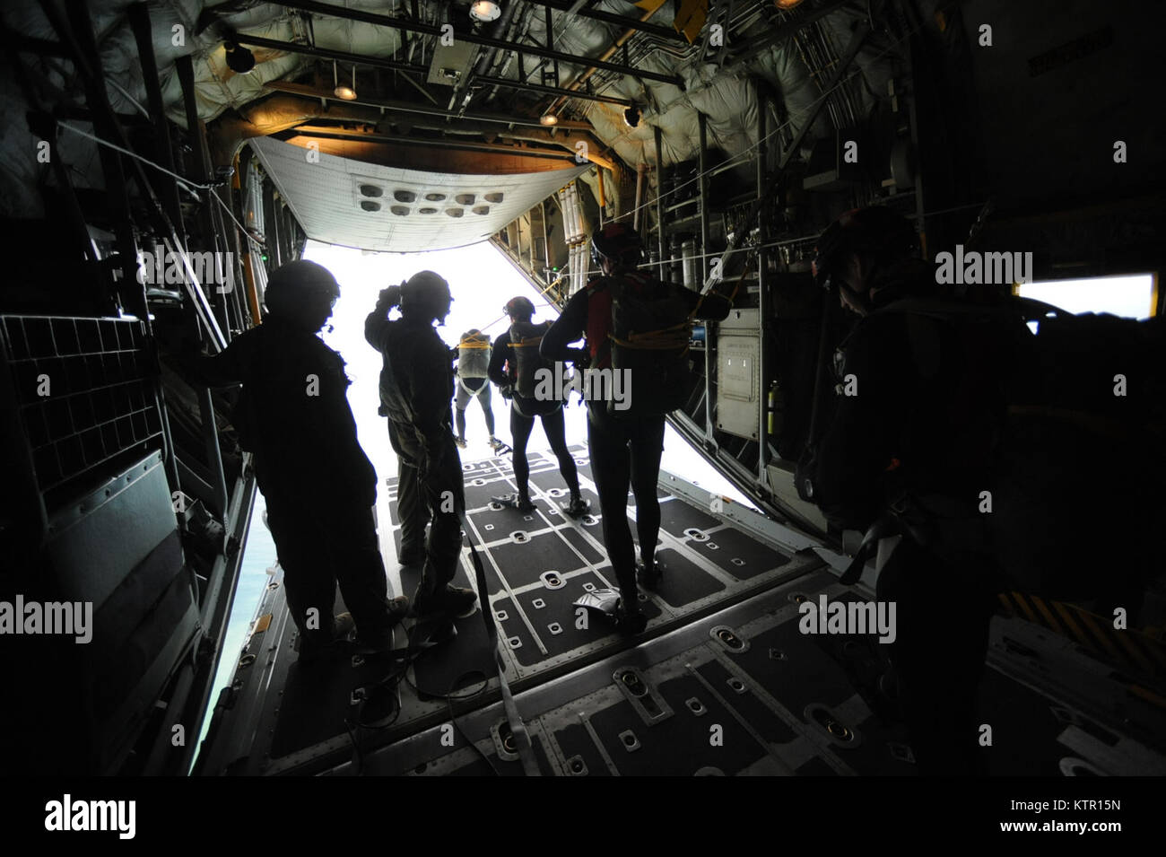 ANTAGH, New York- Six 103rd Rescue Squadran pararescue jumpers (PJs ...