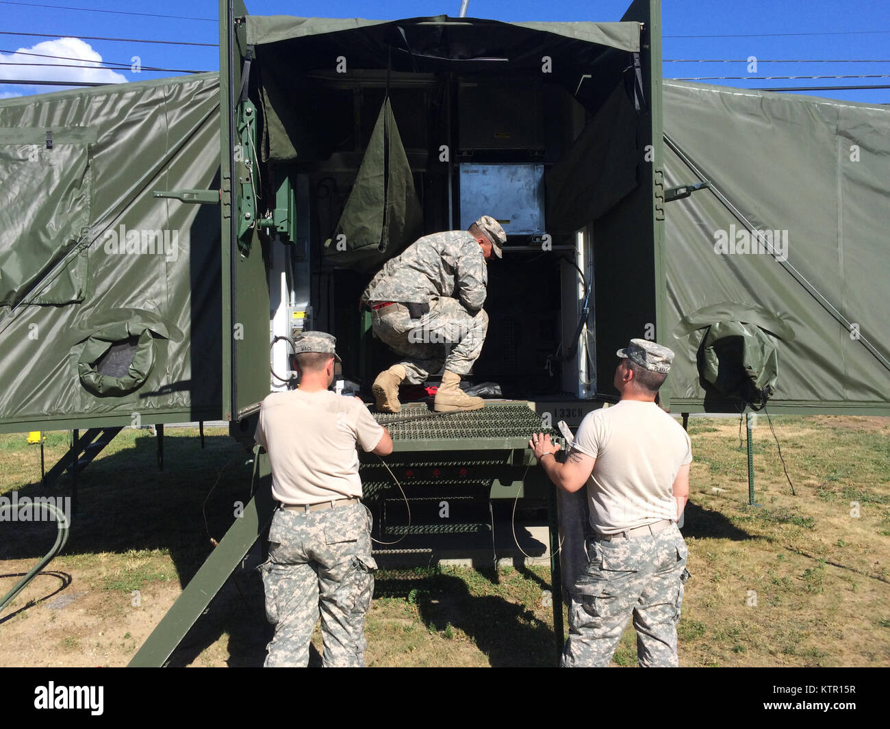 Camp Smith, NY – SSG Eric Mace, SGT Peter Plakas, asd SGT Eric Monk ...