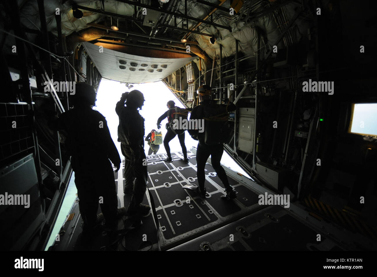 ANTAGH, New York- Six 103rd Rescue Squadran pararescue jumpers (PJs ...