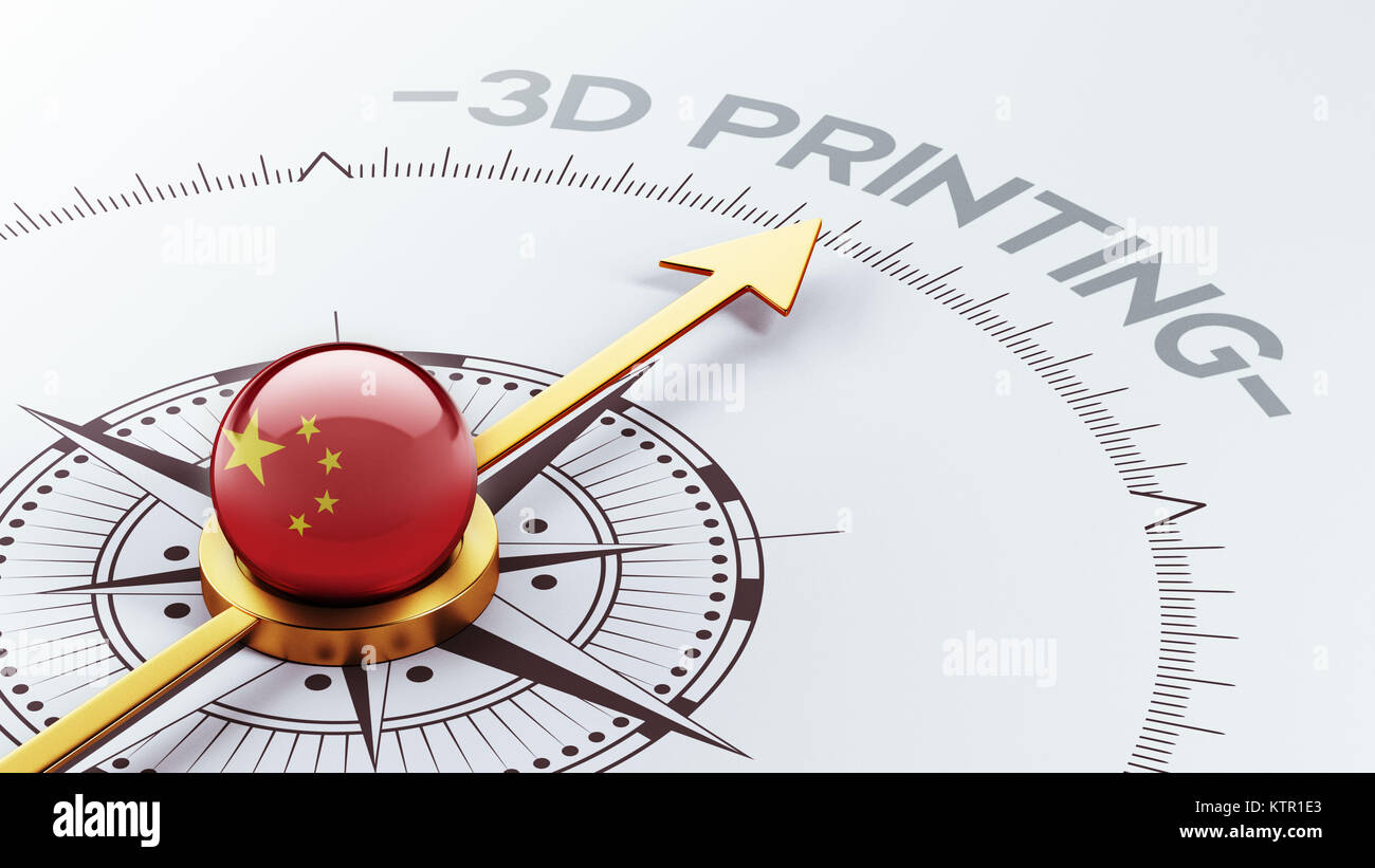 China High Resolution 3d Printing Concept Stock Photo - Alamy