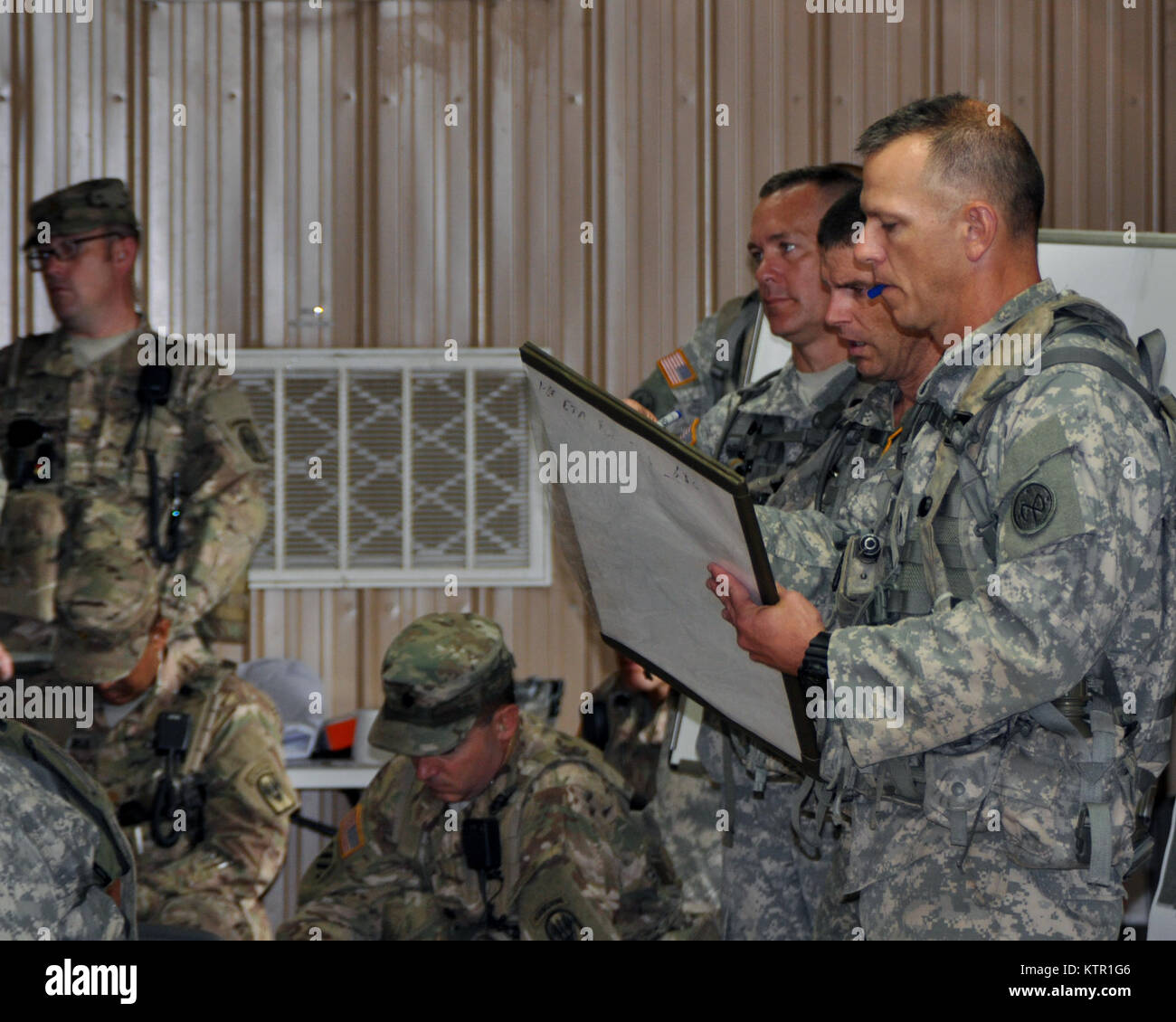 New York Army National Guard Col. Sean Flynn, 27th Infantry Brigade Combat Team Executive ...