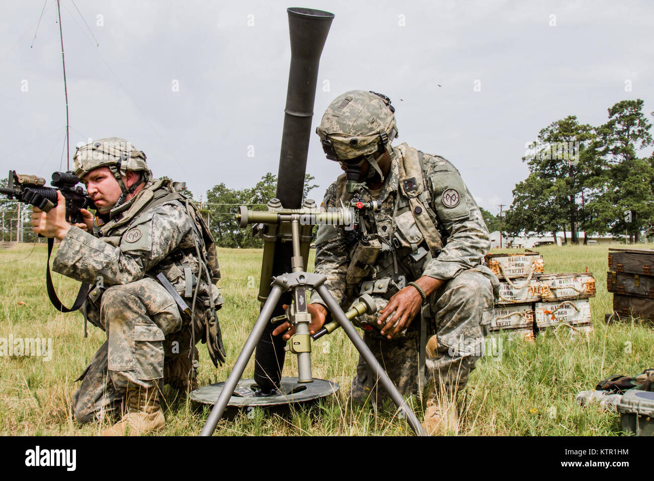 An indirect fire infantryman hi-res stock photography and images - Alamy