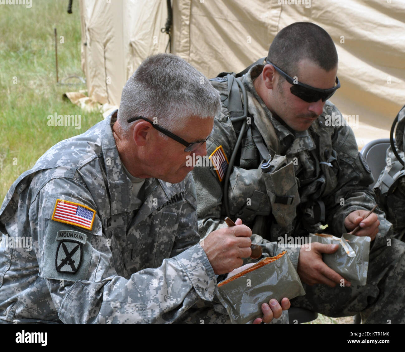 New York Army National Guard Command Warrant Officer CW5 Robert Wold ...