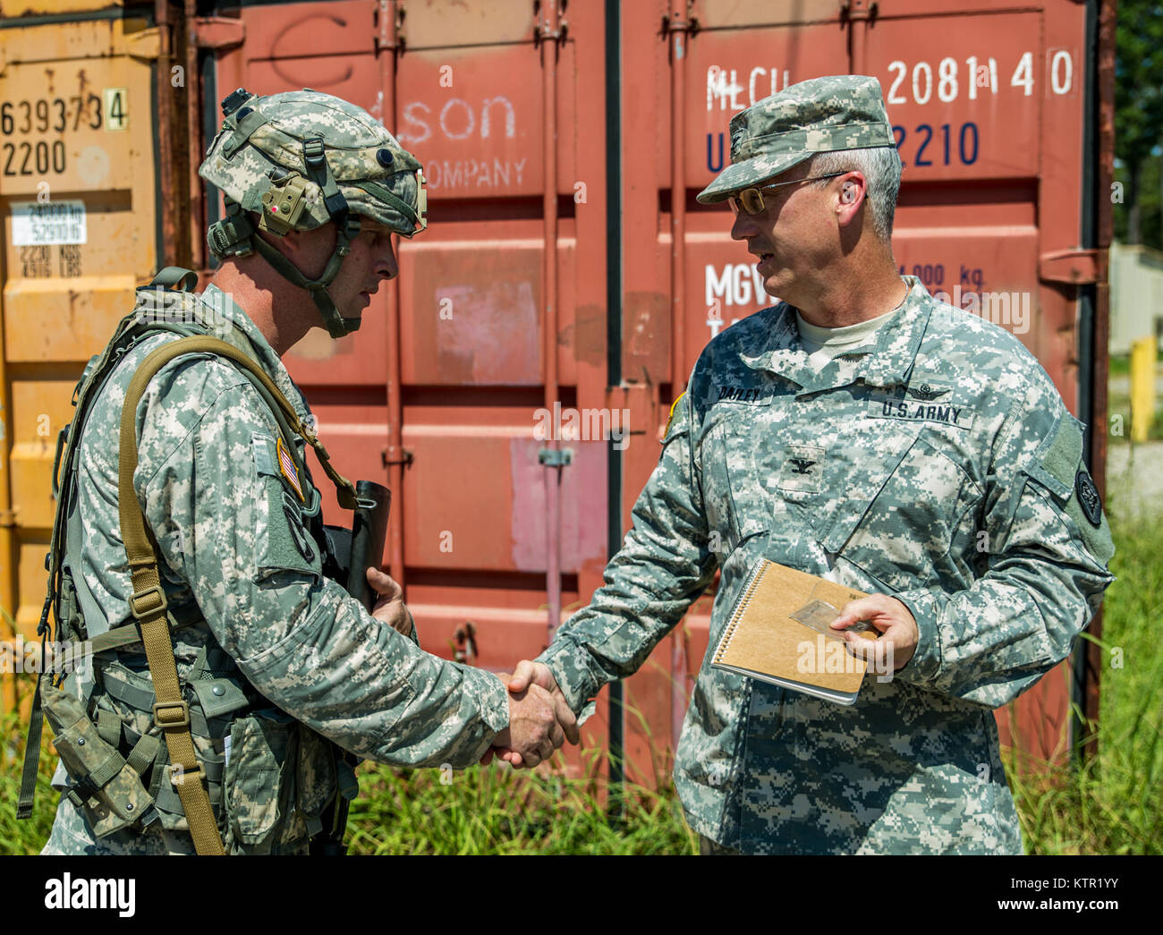 Commander of the medical readiness training command hi-res stock ...