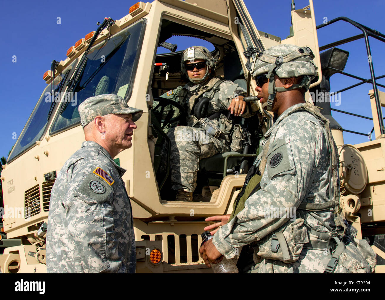 New York State Command Sgt. Major David Piwowarski, the senior enlisted ...