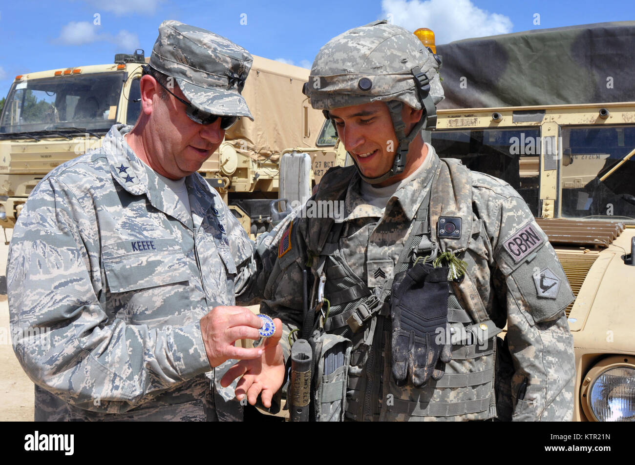 Major general gary keefe hi-res stock photography and images - Alamy