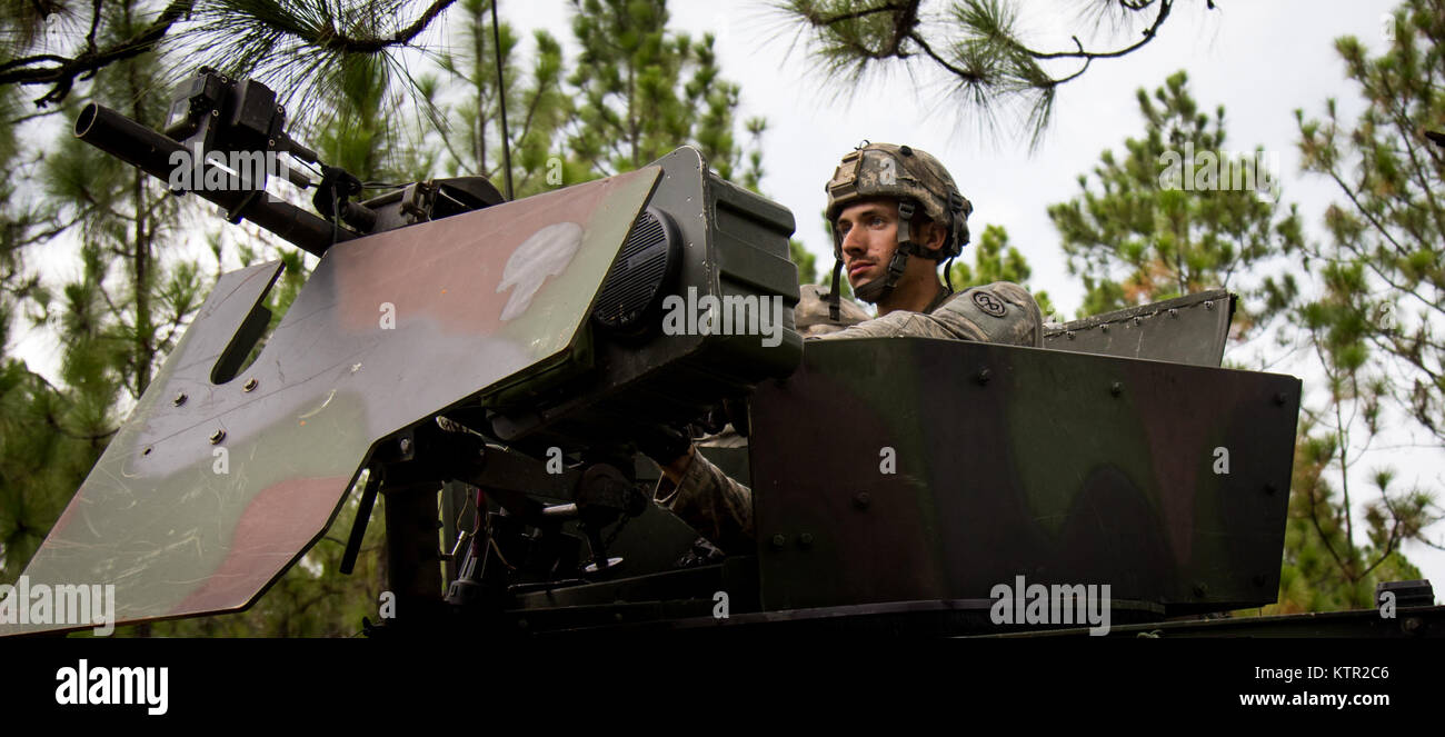 New York Army National Guard Pfc. Mathew Smithers, a cavalry scout with ...