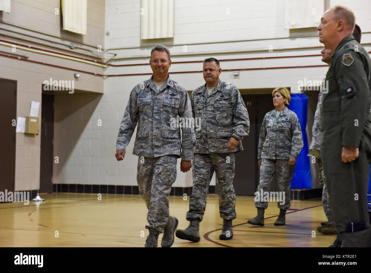 Major General Anthony German, the commander of the New York Air ...