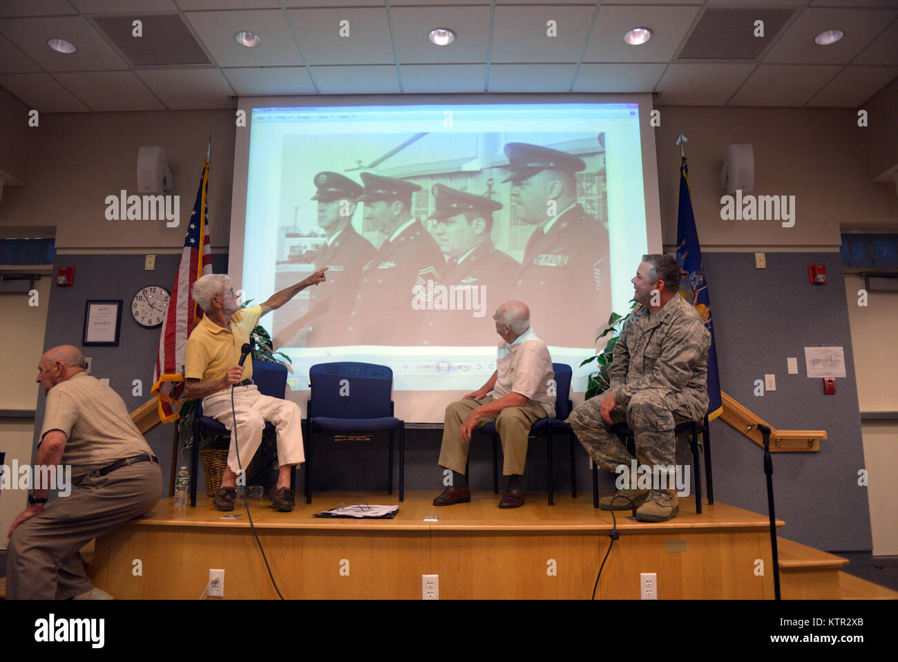 WESTHAMPTON BEACH, NY - LtCol. Warren Ferdinansen (Ret, white shirt ...