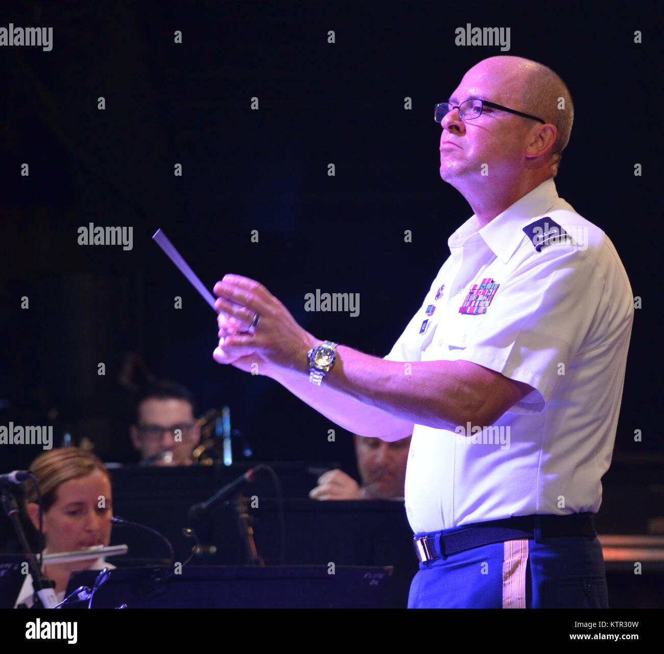 The New York Army National Guard's 42nd Infantry Division Band played a ...