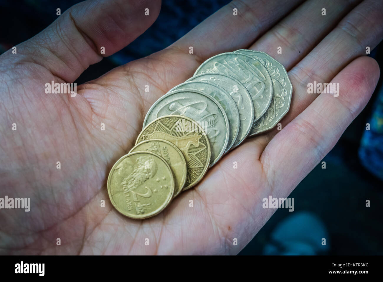 Australian coins hi-res stock photography and images - Alamy