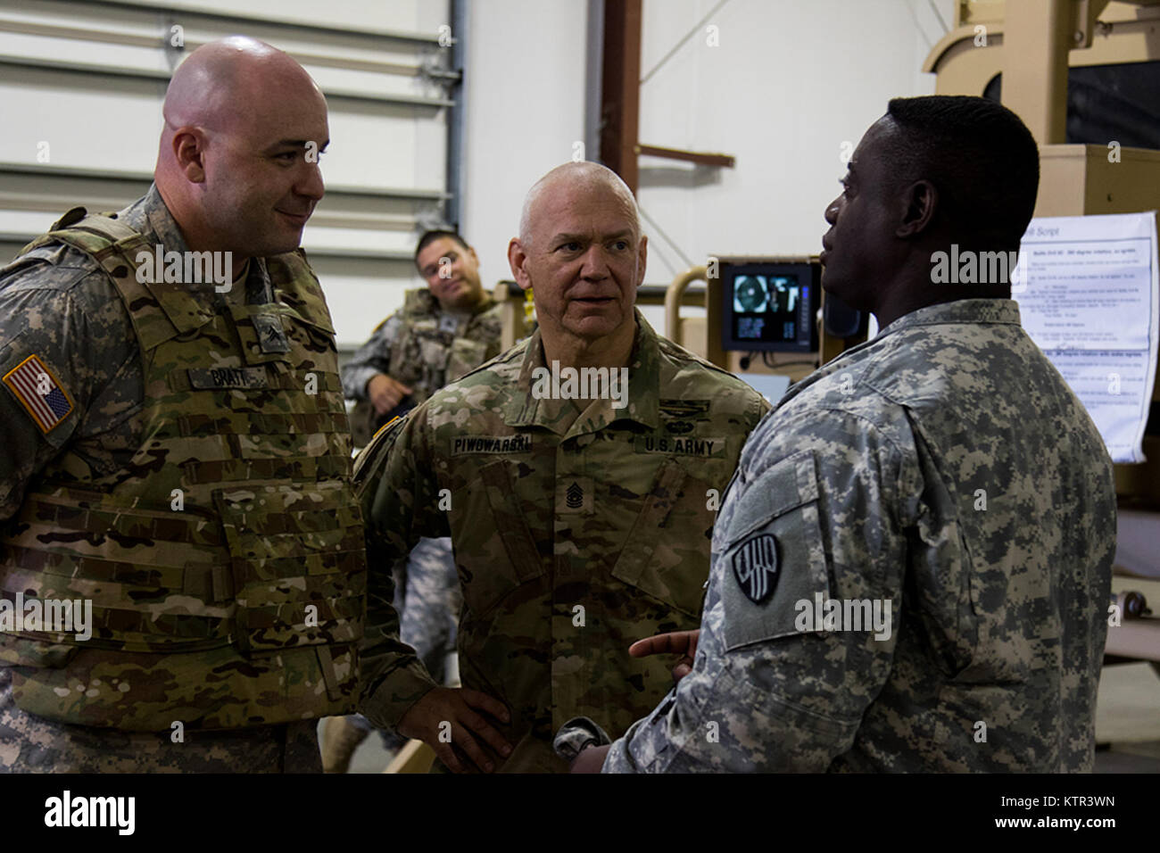Command Sgt. Maj. David Piwowarski, Command Sgt. Maj. of the New York ...