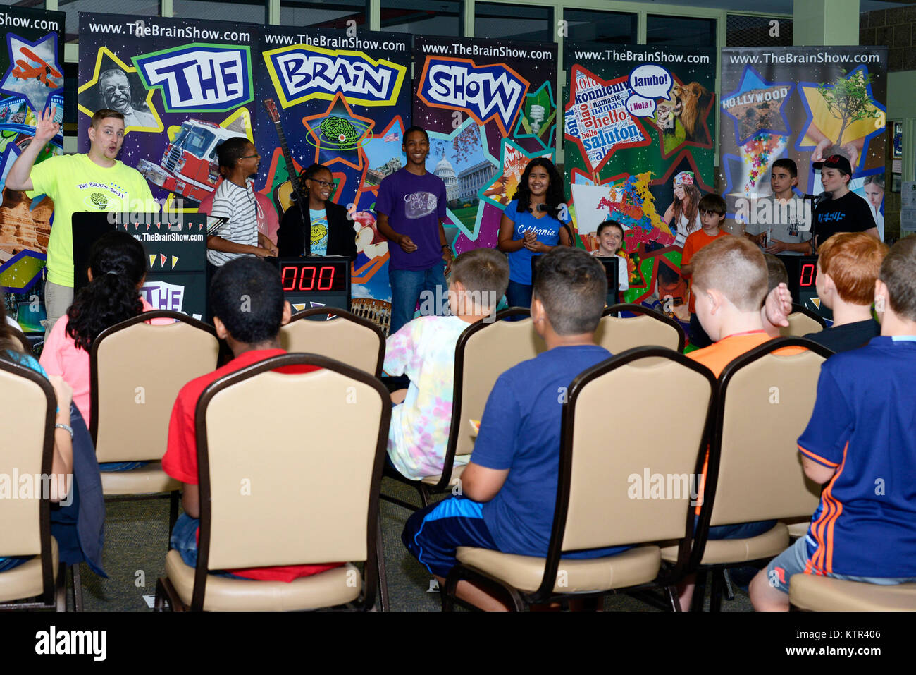 More than 30 kids participated in The Brain Show during Moose Camp at ...