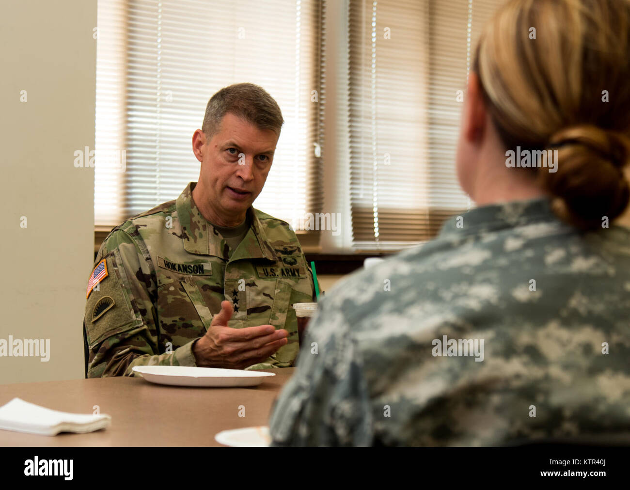 Lt. Gen. Daniel R. Hokanson, the deputy commander, U.S. Northern ...