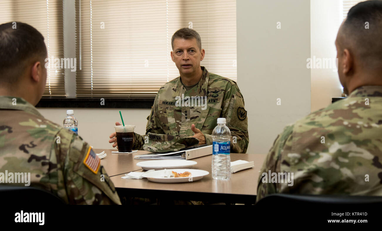 Lt. Gen. Daniel R. Hokanson, the deputy commander, U.S. Northern ...