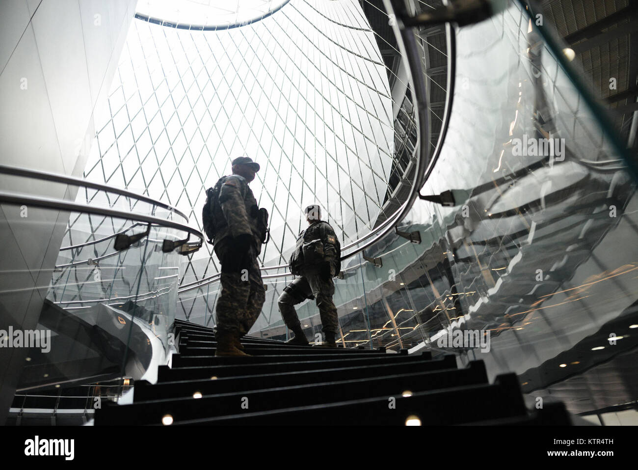 NEW YORK, NY - Members of Joint Task Force Empire Shield ramp up ...