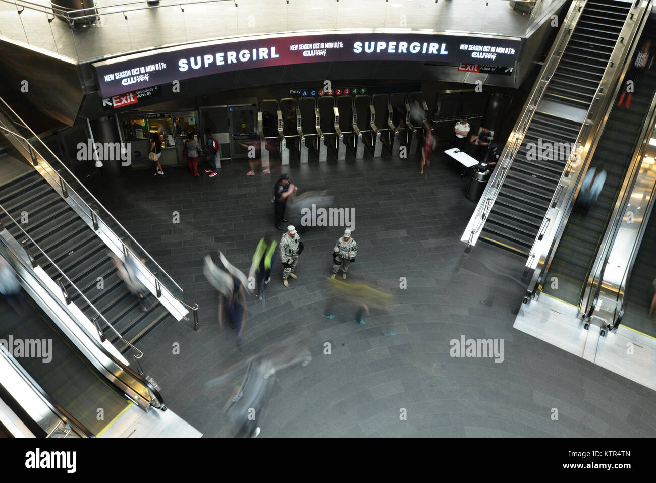 NEW YORK, NY - Members of Joint Task Force Empire Shield ramp up ...
