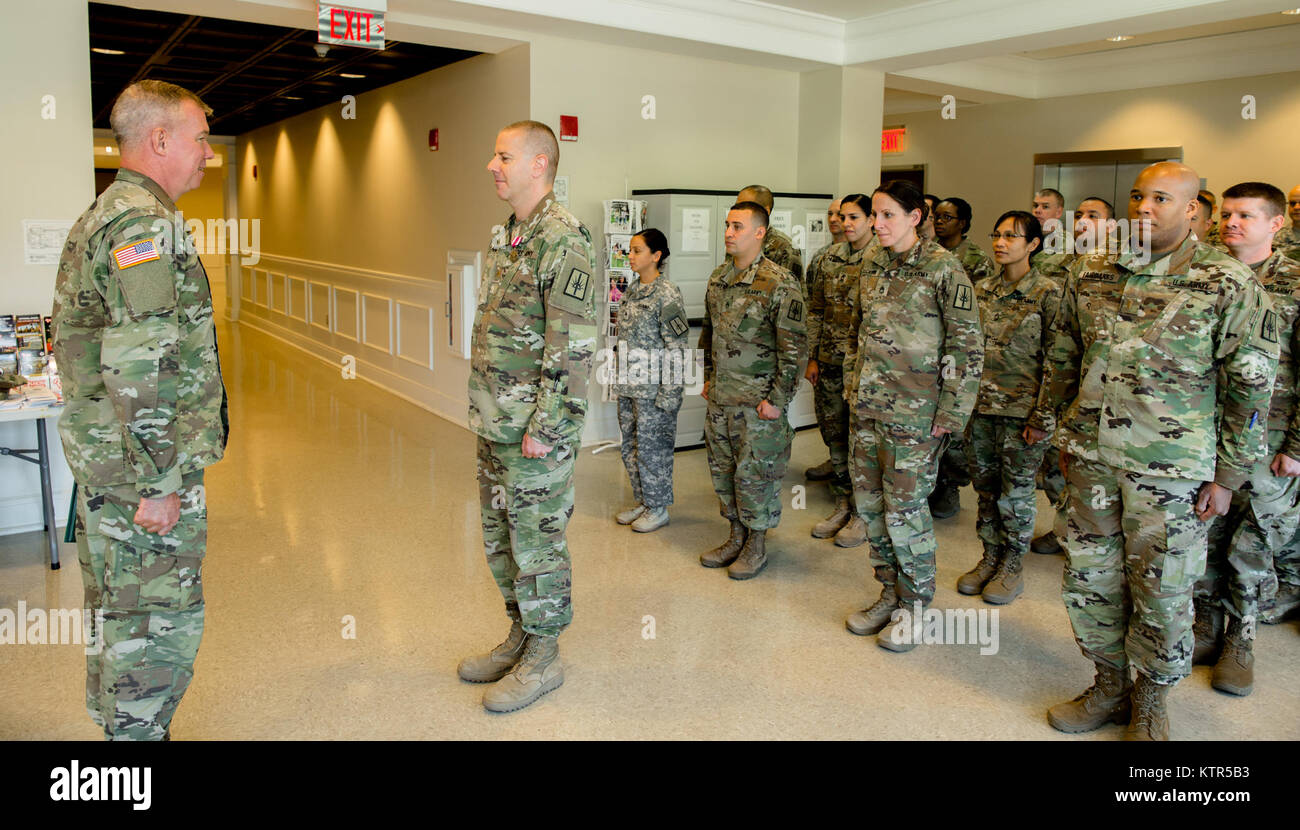 53rd Troop Command, receives a Meritorious Service Medal in recognition ...