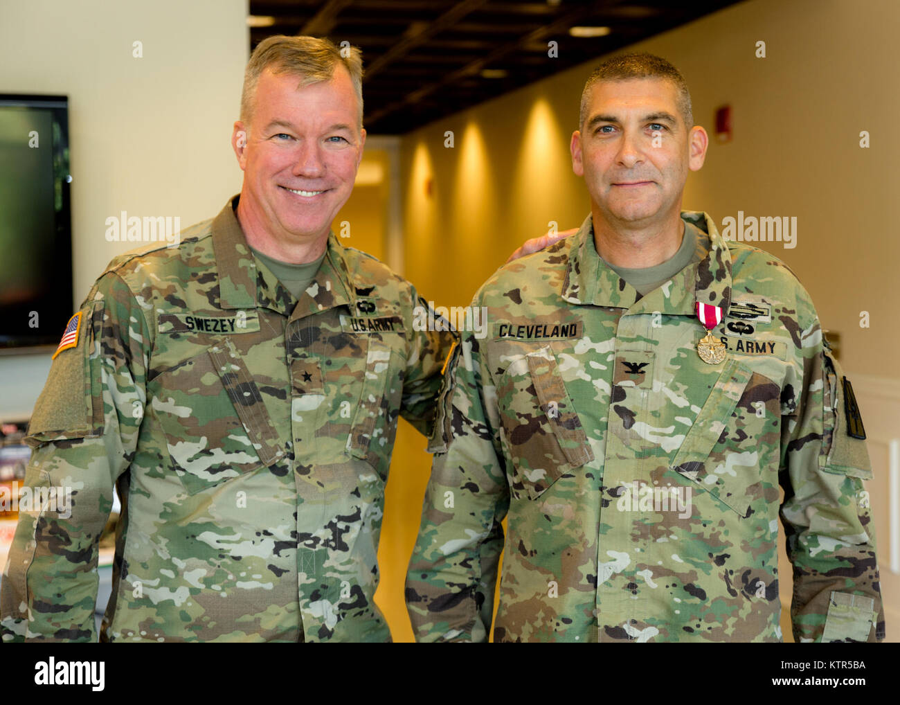 53rd Troop Command, receives a Meritorious Service Medal in recognition ...