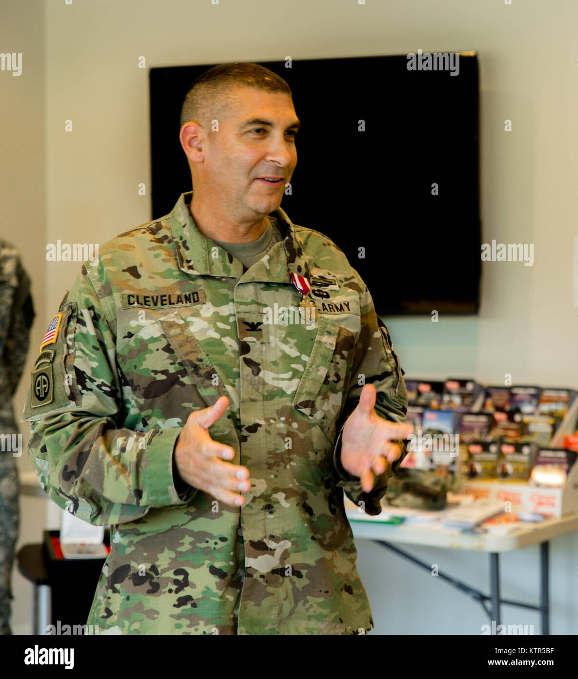 53rd Troop Command, receives a Meritorious Service Medal in recognition ...