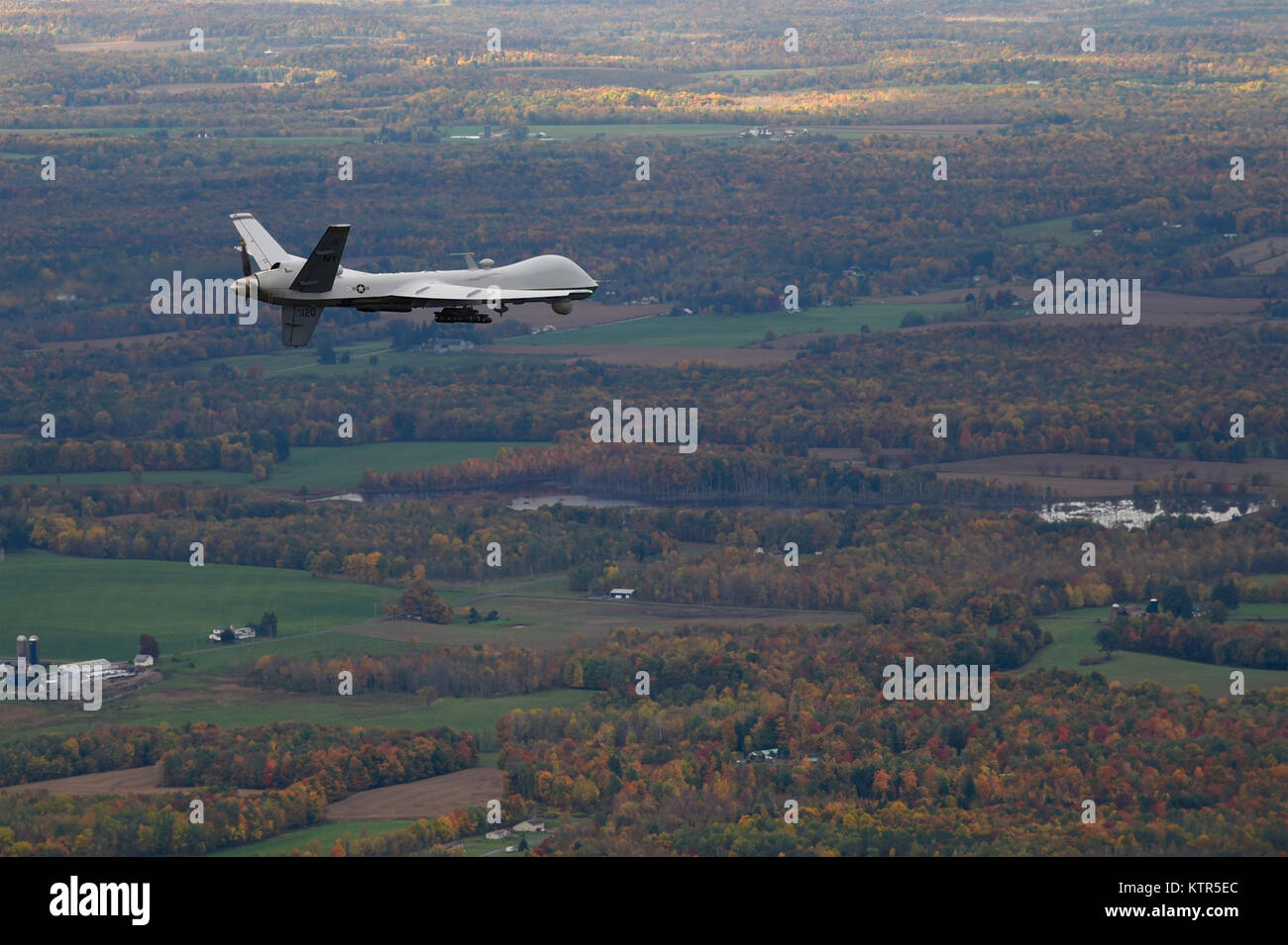 Syracuse, NY – A remotely piloted MQ-9 Reaper operated by the New York ...