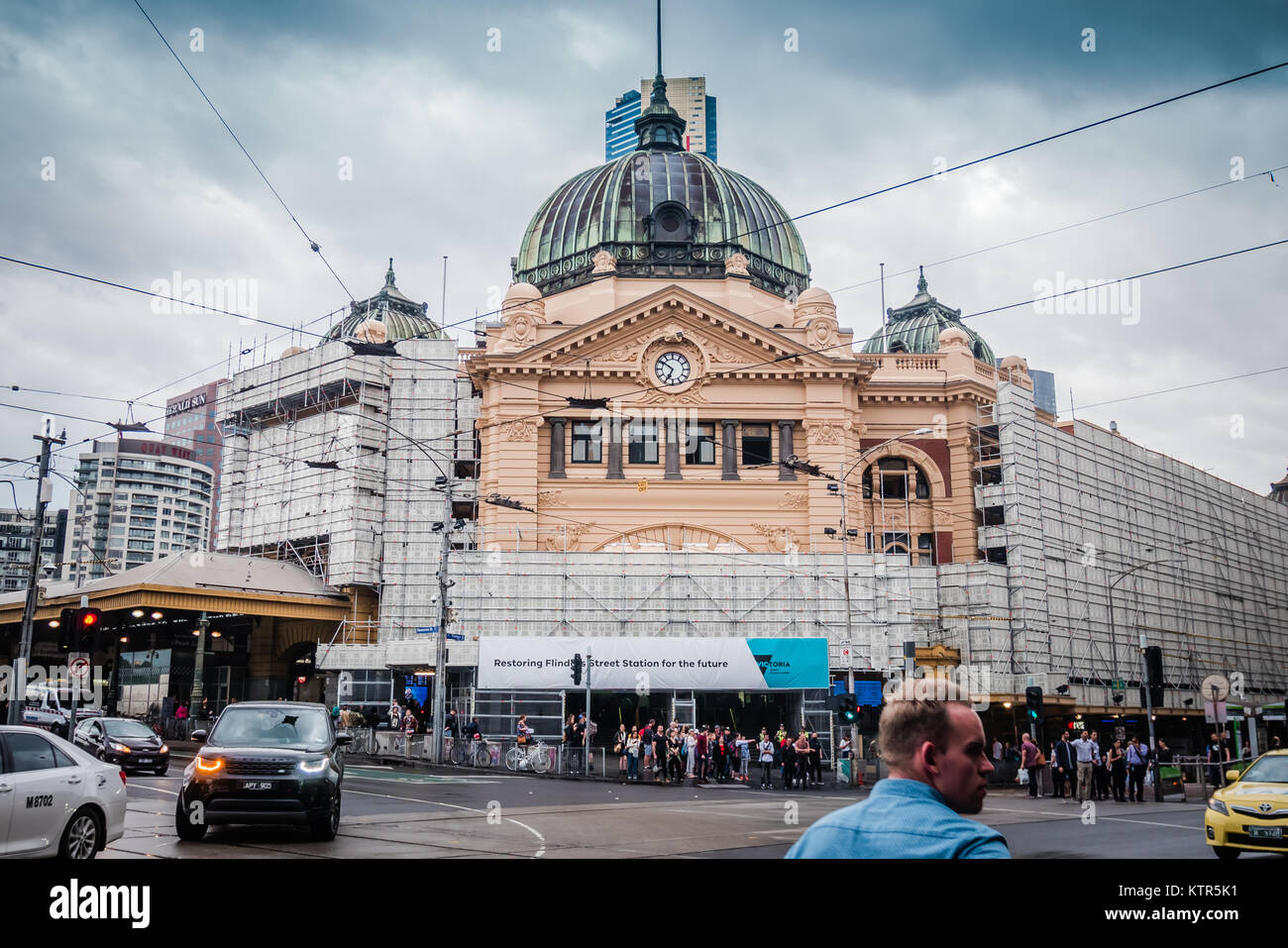 flinders street melbourne Stock Photo - Alamy