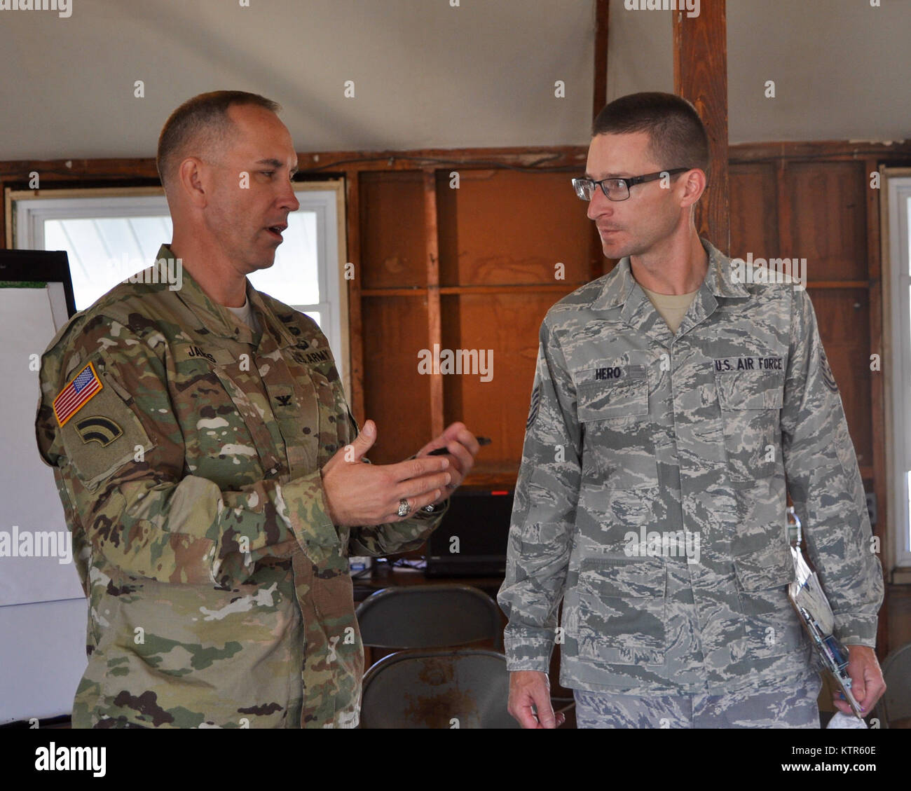 New York Army National Guard Col. Jack James, commander of the 42nd ...