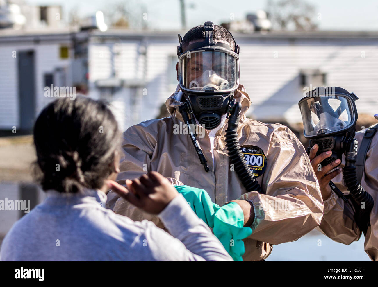 Nuclear biological chemical nbc training hi-res stock photography and ...