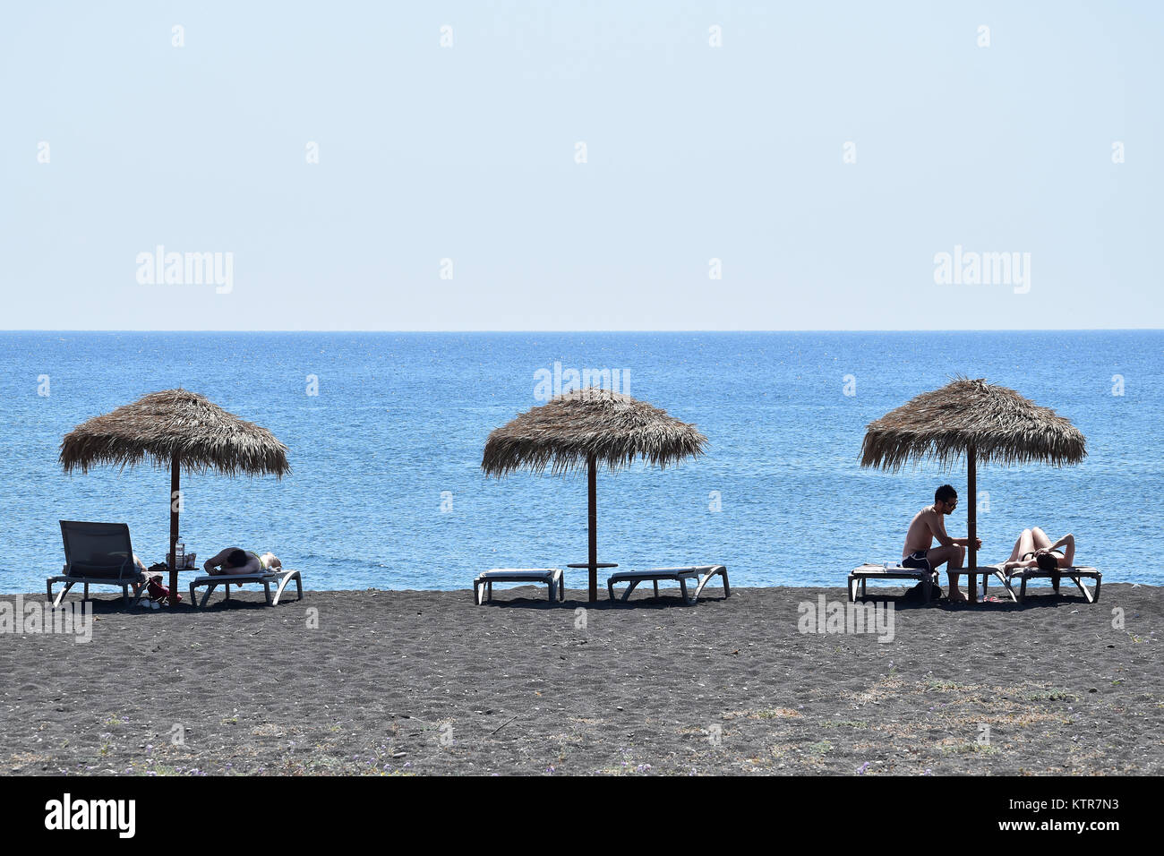 Parasol on the beach hi-res stock photography and images - Alamy